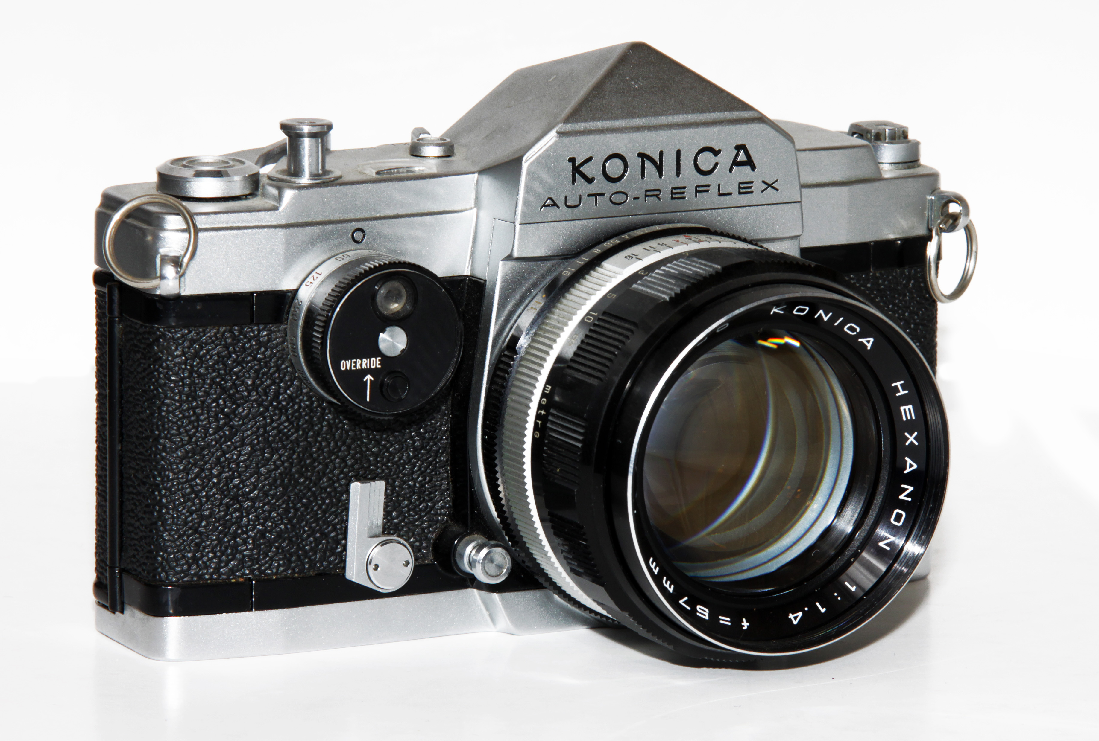 Begagnade Kameror Analog kamera KONICA AUTO-REFLEX - Konica Hexanon 1: ...