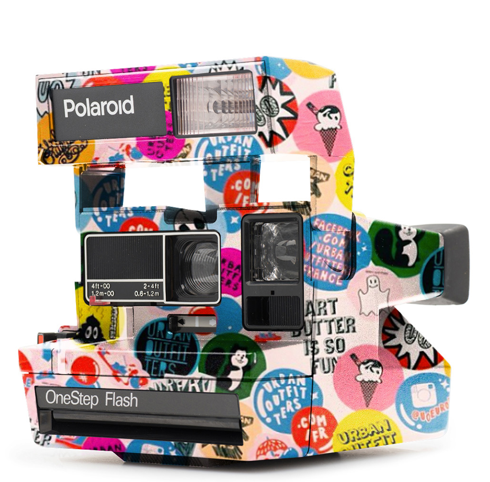 Classic Polaroid 600 cameras STICKERS customized