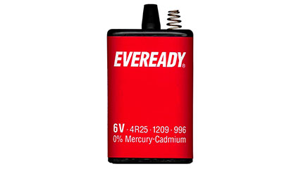 ENERGIZER EVEREADY 4R25 / 996 6V W SPRING - SLUTSÅLD!