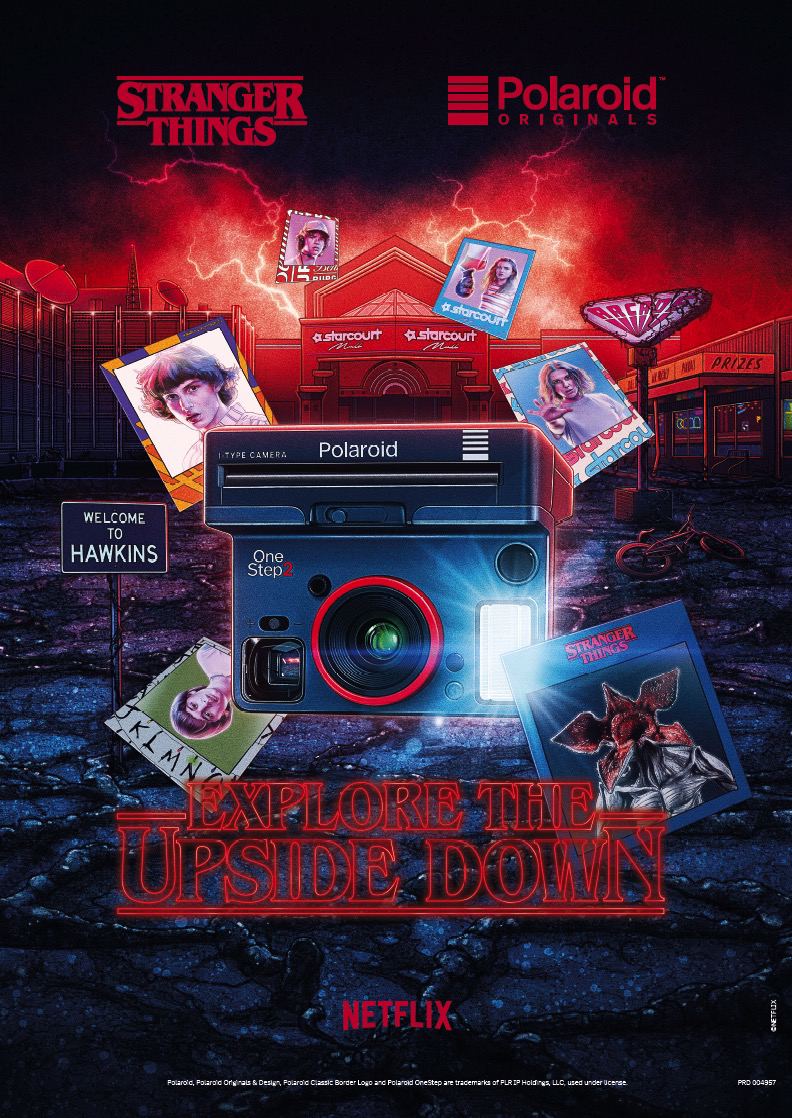 POLAROID ORIGINALS POS. POLAROID ORIGINALS STRANGER THINGS A2 POSTER